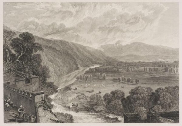 Engraving from Whitaker's 'History of Richmondshire' | Charles Heath ...