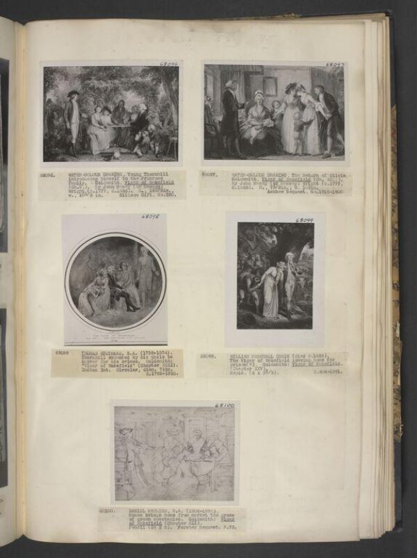 Caxton's Printing Press and the Vicar of Wakefield | Maclise, Daniel RA ...