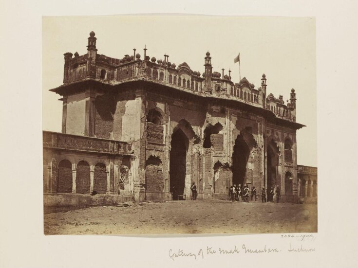 Gateway of the Bada Imambada | Beato, Felice | Beato, Felice | V&A ...