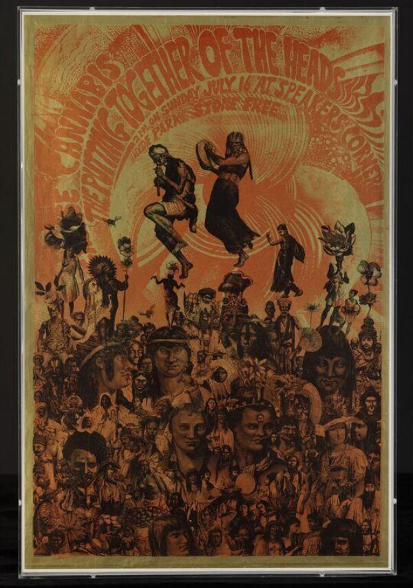 Legalise Cannabis. The Putting Together of the Heads. | Martin Sharp ...