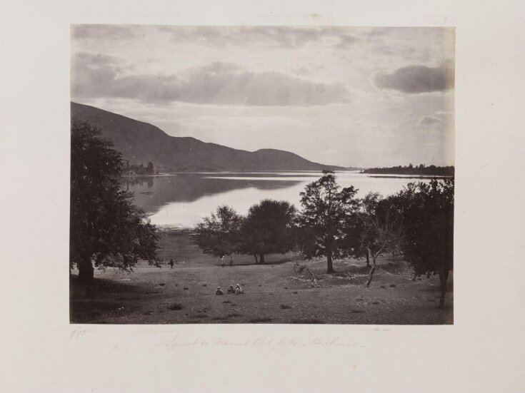 993 - Sunset on Manus Bul Lake, Kashmir | Bourne, Samuel | V&A Explore ...