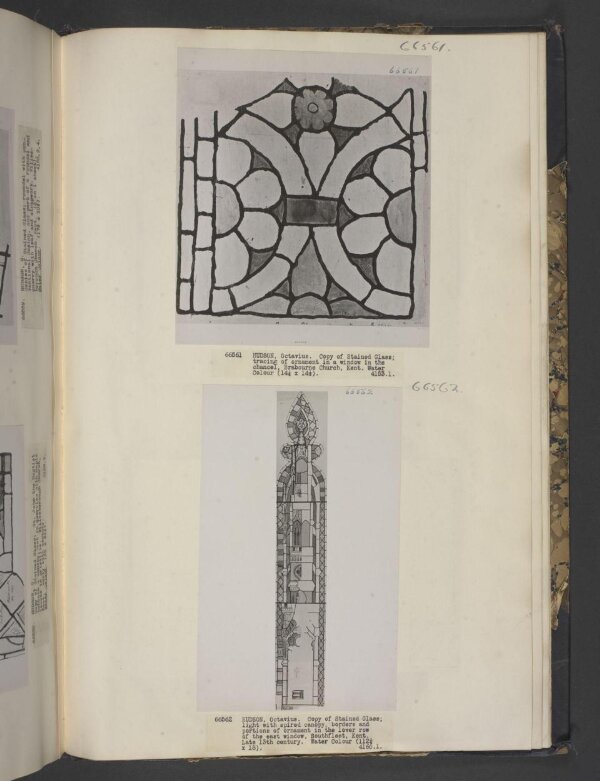 Record Drawing of Stained Glass | Hudson, Octavius | V&A Explore The ...