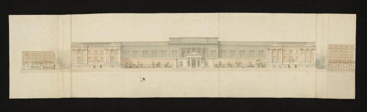 Design for University College Buildings, Gower Street | Charles Robert ...