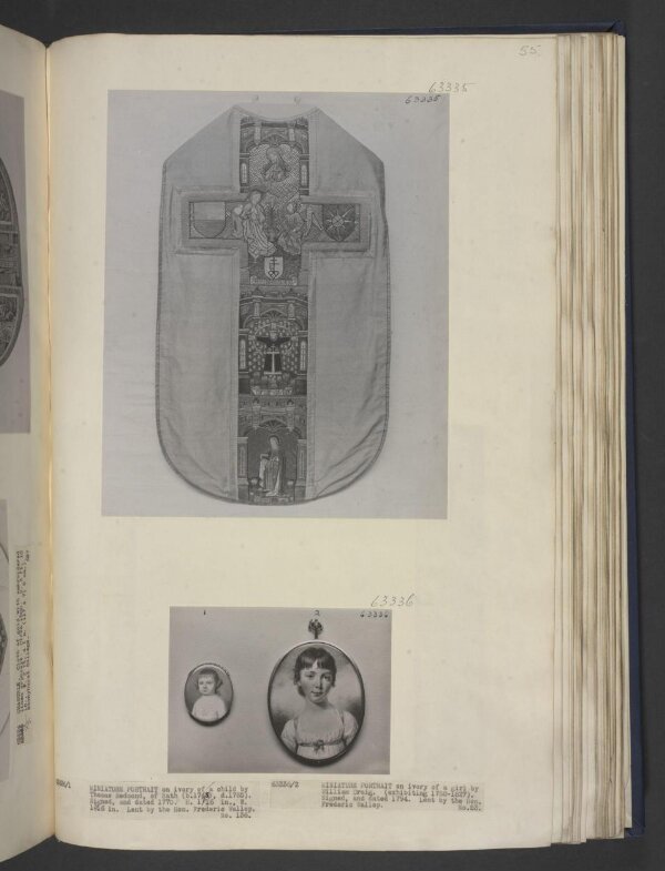 Portrait miniature of an unknown girl | Thomas Redmond | V&A Explore ...