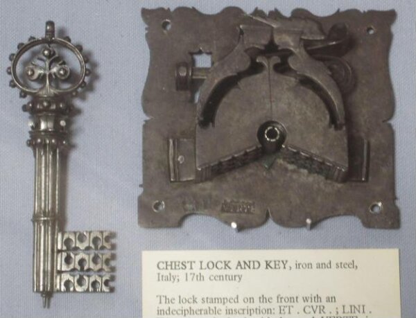 Chest Lock and Key | Unknown | V&A Explore The Collections