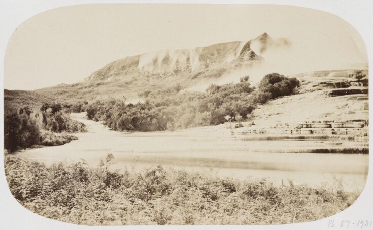Te Tarata Terraces, Rotomahana | Kinder, John | V&A Explore The Collections