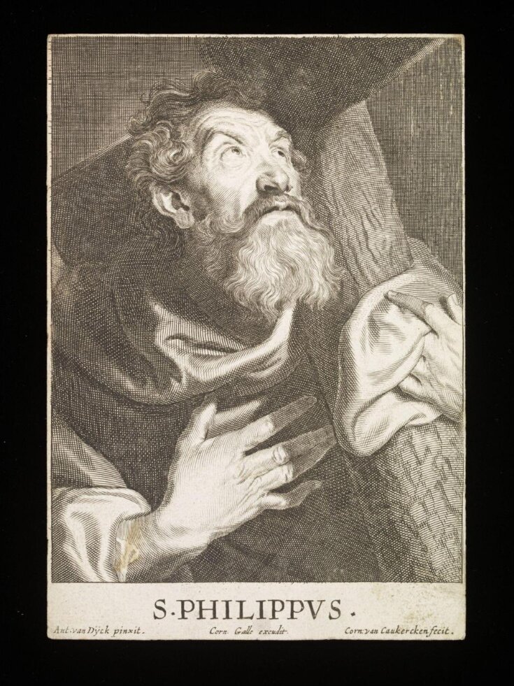 S. Philippus | Cornelis Galle the Younger | Anthony van Dyck | Cornelis ...