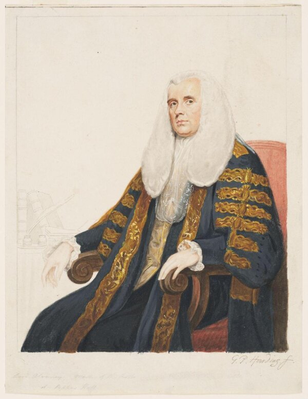 Portrait of Richard Pepper Ardene, Lord Alvanley, Master of the Rolls ...
