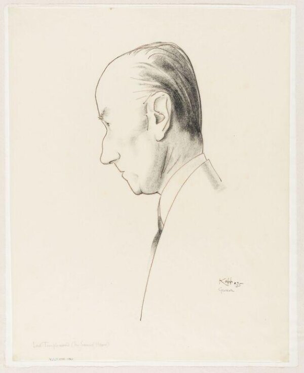 Samuel John Gurney Hoare, 1st Viscount Templewood | Kapp, Edmond Xavier ...