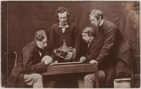 The Anatomy Lesson with Dr. George Rolleston | Unknown | V&A Explore ...