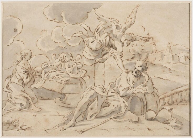 The Holy Family with an angel warning Joseph to Flee | V&A Explore The ...