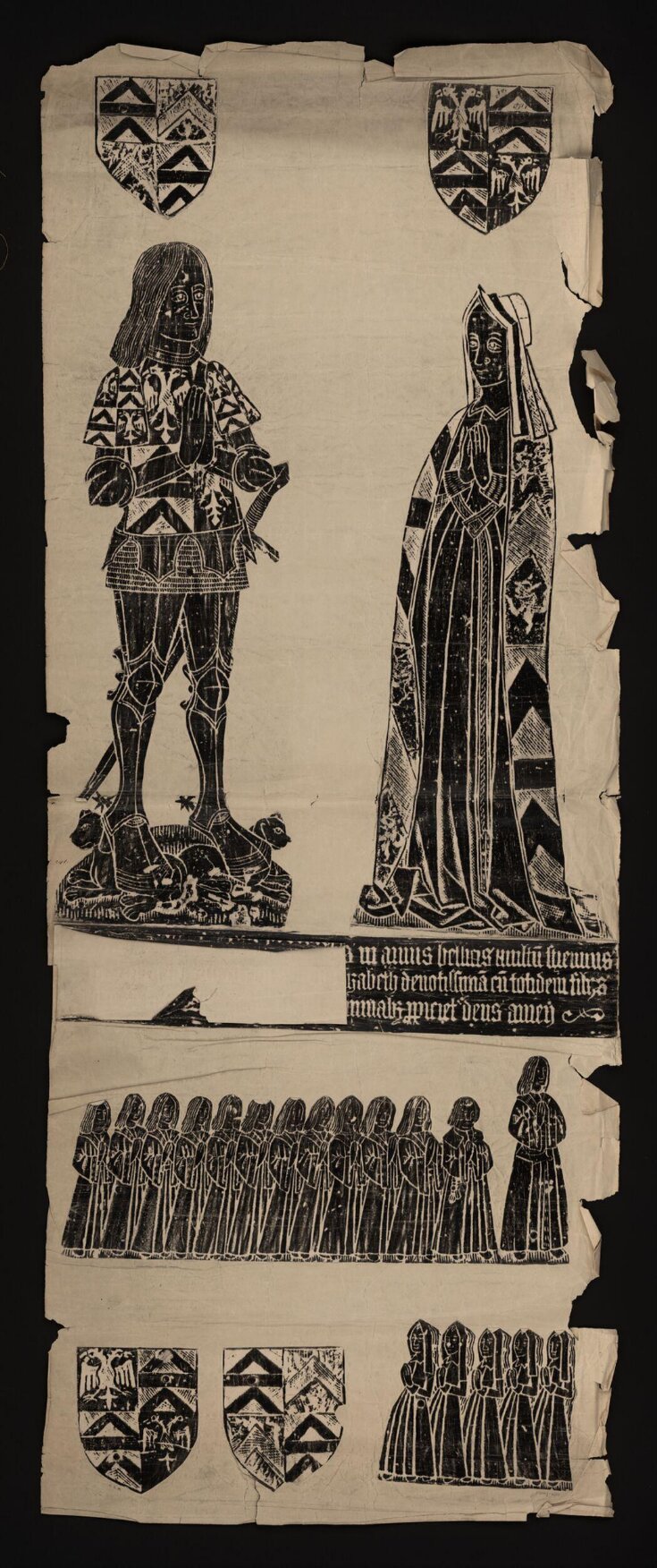 Robert Baynard, his wife Elizabeth Ludlow, and their children | Unknown ...