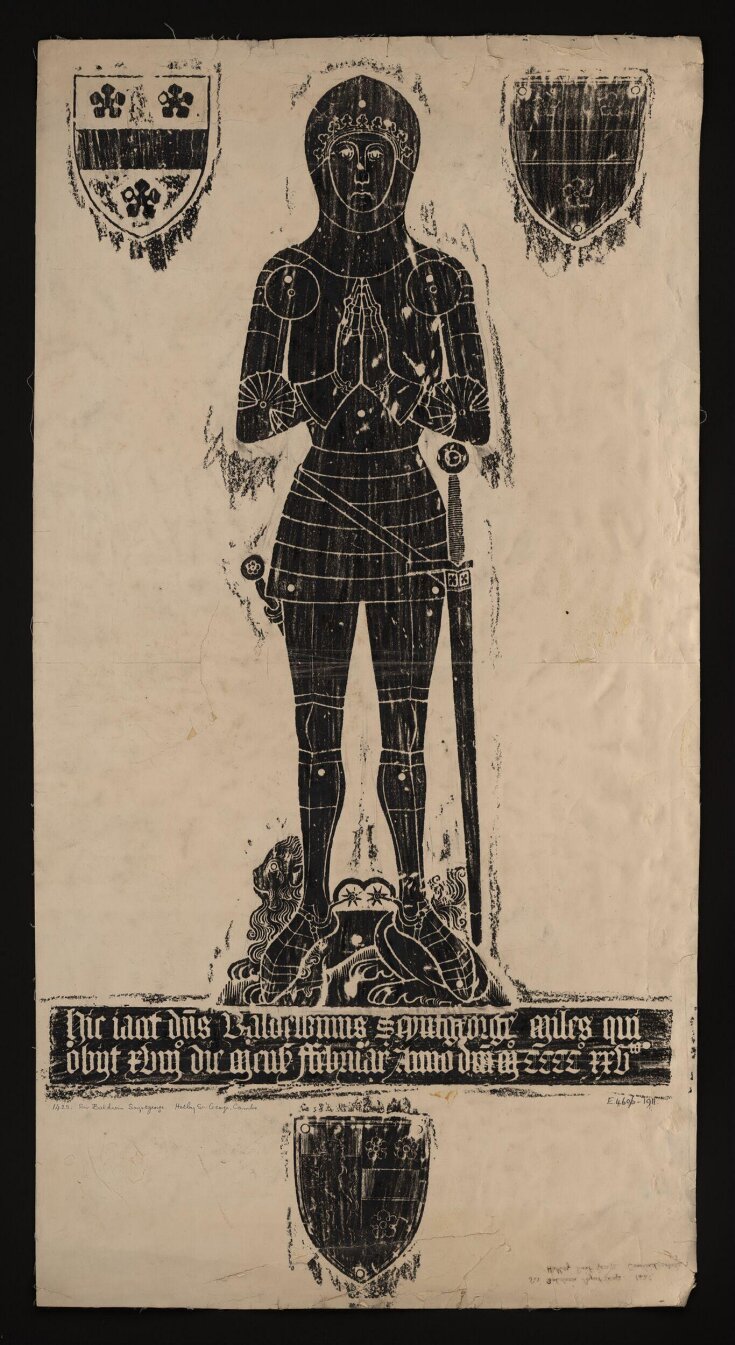 Brass Rubbing | V&A Explore The Collections
