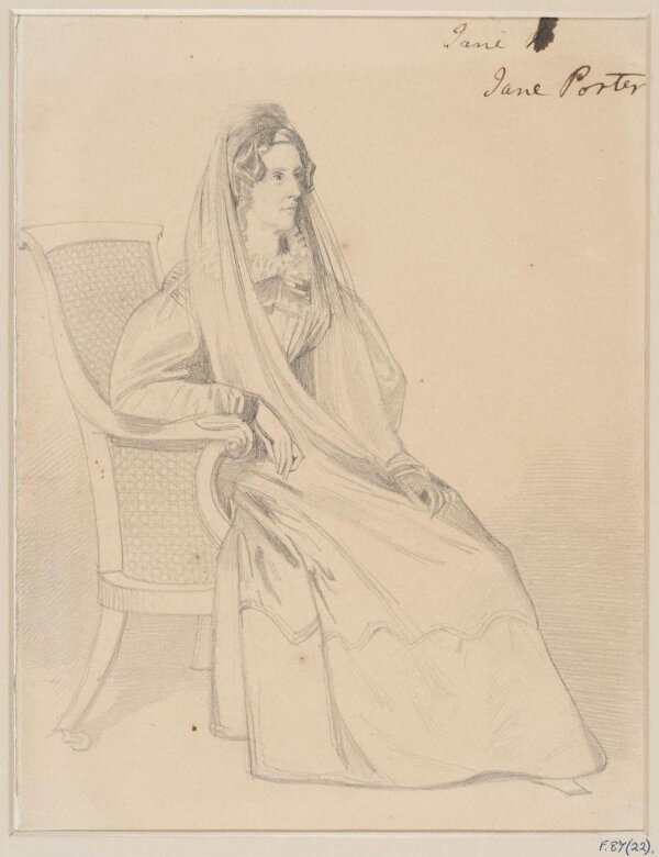 Portrait of Jane Porter | Maclise, Daniel RA | V&A Explore The Collections