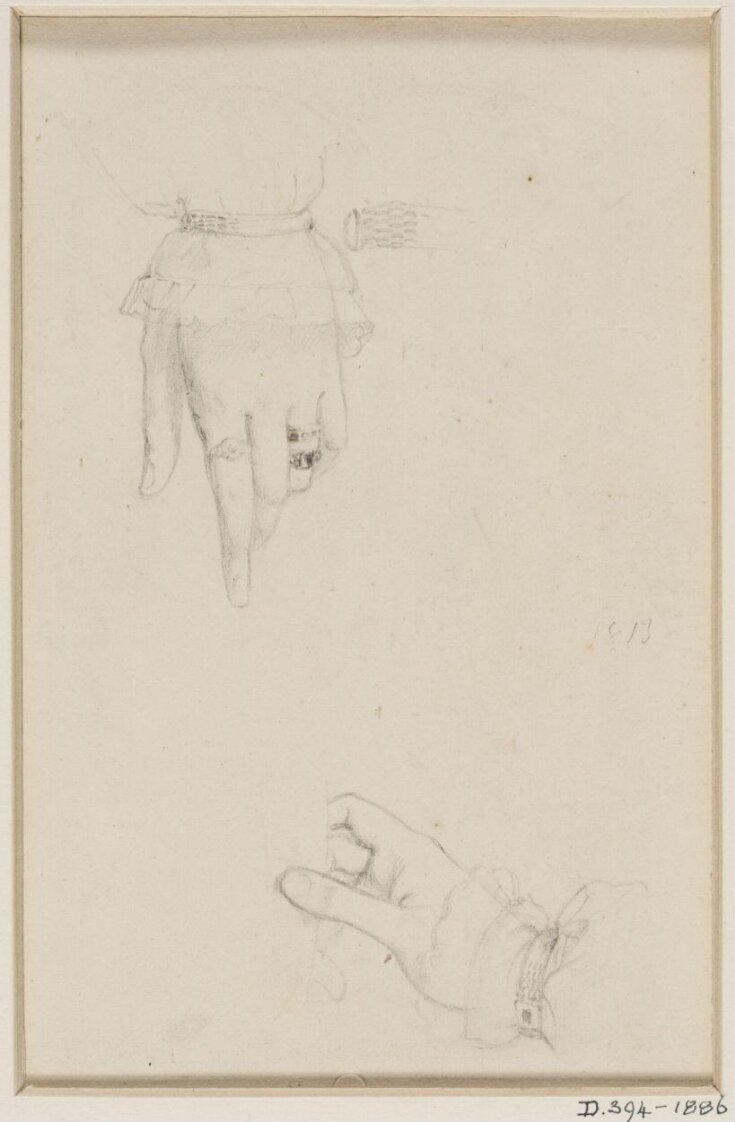 Study of hands | Richard Cook | V&A Explore The Collections