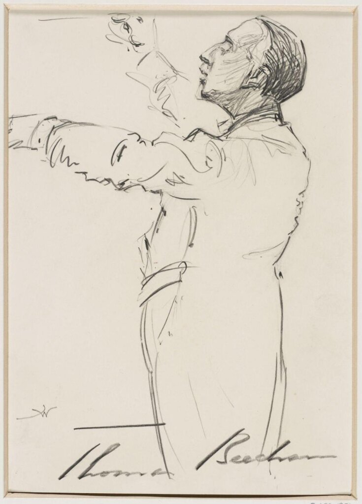 Sir Thomas Beecham | Wiener, Hilda B. | V&A Explore The Collections