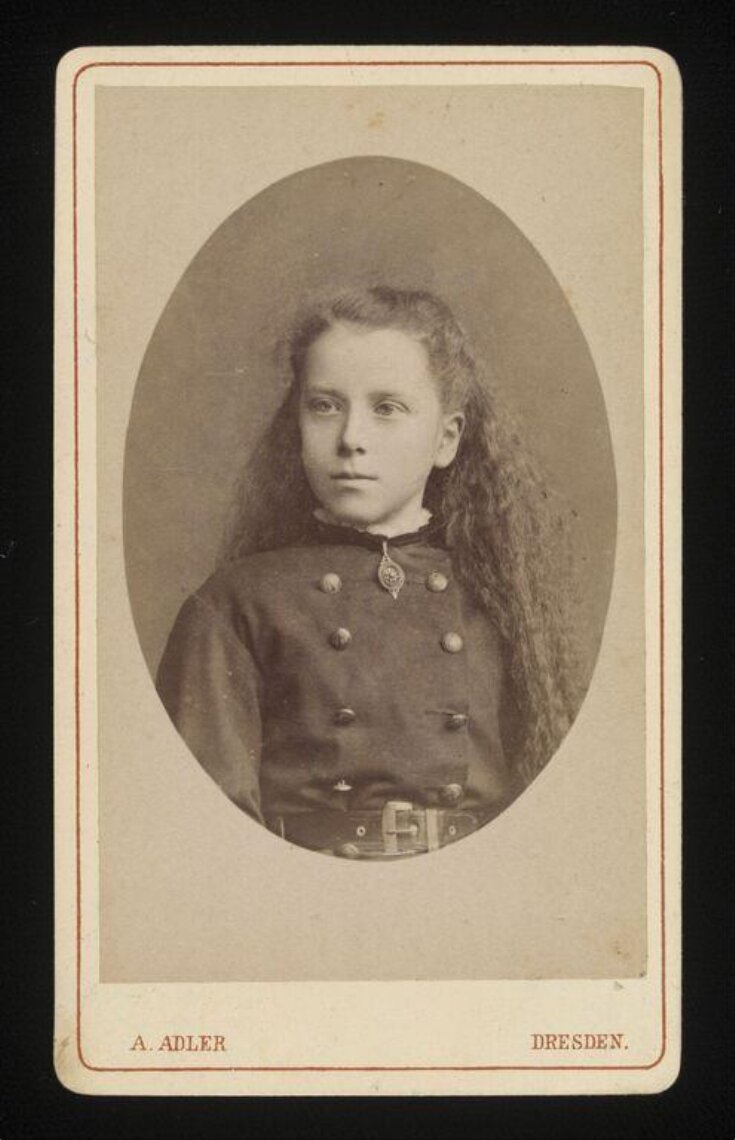Portrait of a Girl | Adler, August | V&A Explore The Collections