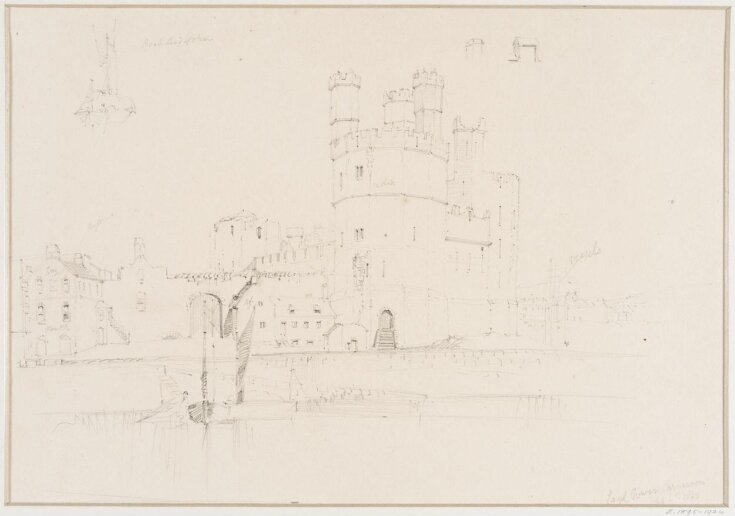 Eagle Tower, Carnarvon | Tasker, William H. | V&A Explore The Collections