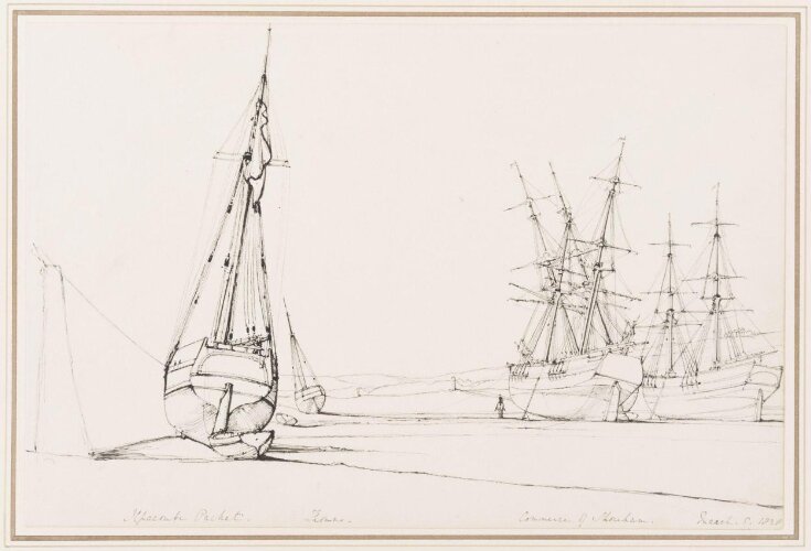 Harbour scene with shipping | GROSSMITH, [Walter] Weedon | JONES, Rev ...