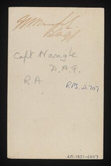 Captain Nangle | V&A Explore The Collections