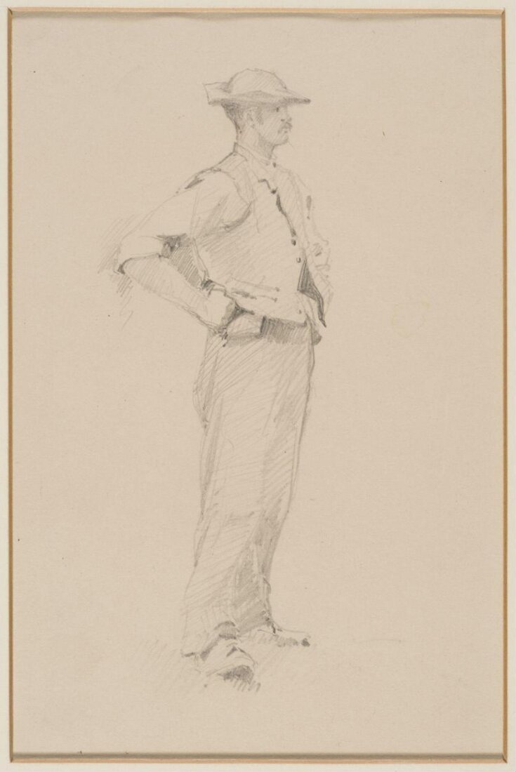 Drawings of a man | Rich, Alfred William | V&A Explore The Collections