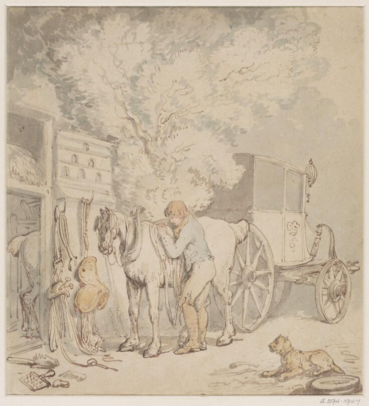 The Post Boy | Thomas Rowlandson | V&A Explore The Collections