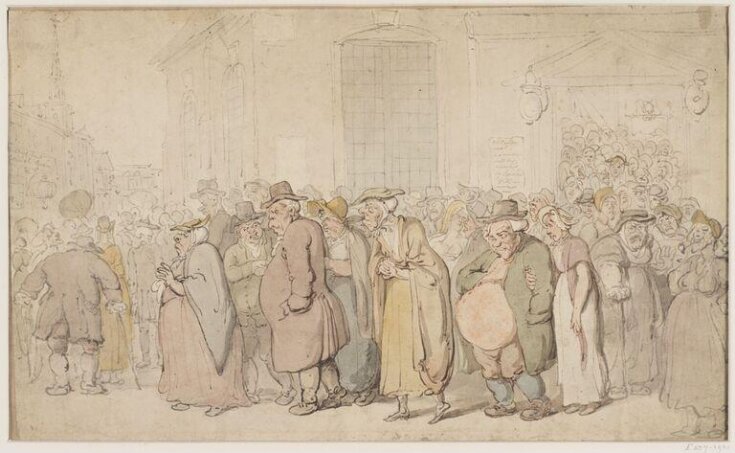Drawing | Thomas Rowlandson | V&A Explore The Collections