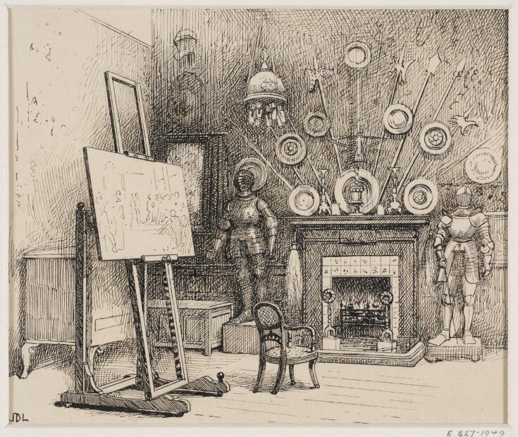 Sir James D Linton's P.R.I Studio at Haverstock Hill | Linton, James ...