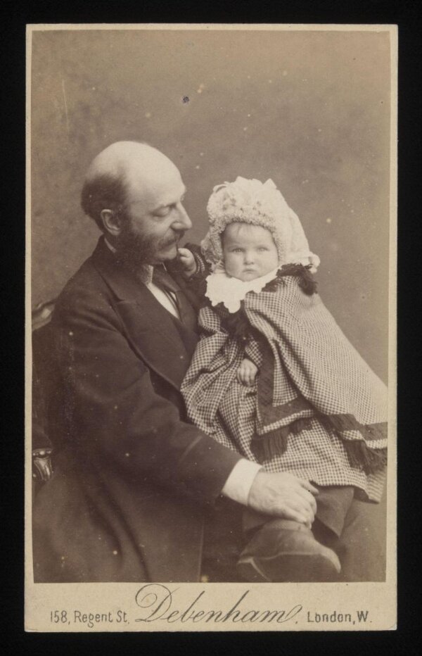 Portrait of a Man and Child | Debenham, William Elliott | V&A Explore ...