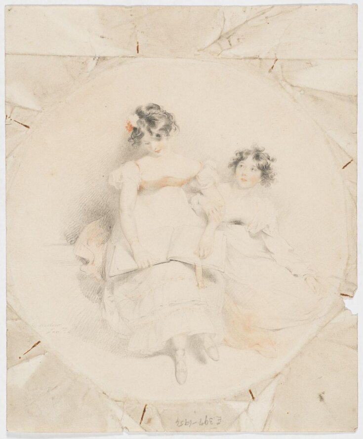 Miss Blunt, afterwards Mrs. Dymoke, and her sister | Harlow, George ...