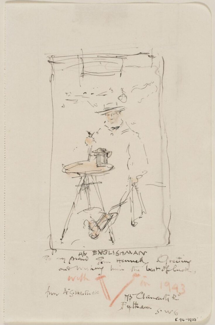 An Englishman | Hartrick | V&A Explore The Collections