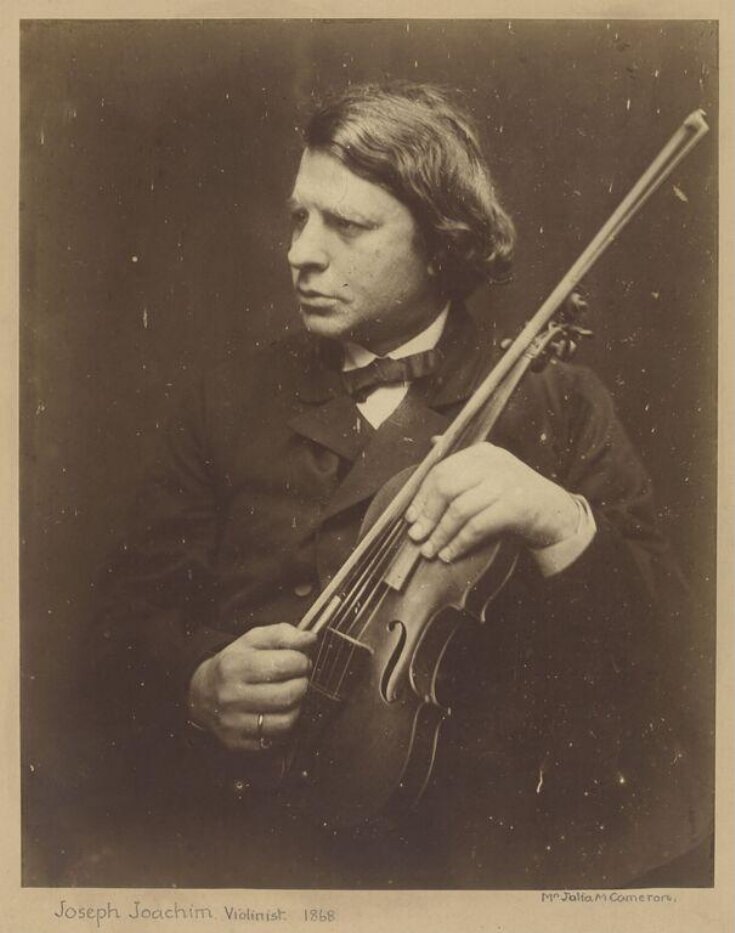 Herr Joseph Joachim | Cameron, Julia Margaret | V&A Explore The Collections