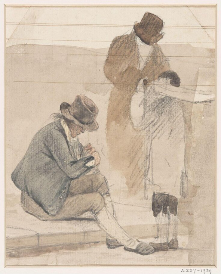 A group of three figures | Cotman, John Sell | V&A Explore The Collections