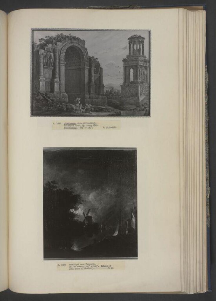 The Triumphal Arch of St. Remy French School | Clérisseau, Charles ...