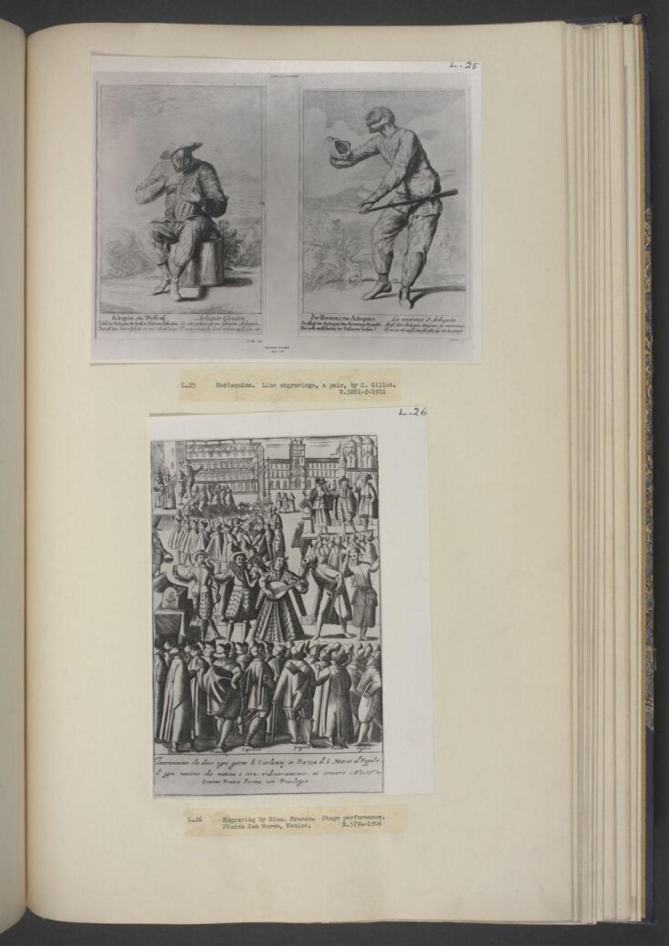 design for Scaramouche | Claude Gillot | V&A Explore The Collections