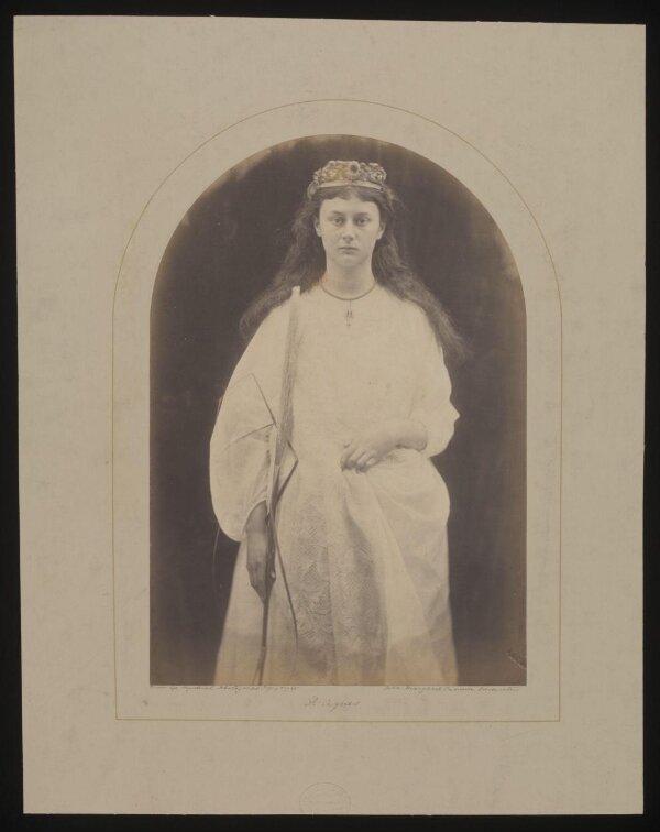 St. Agnes | Cameron, Julia Margaret | V&A Explore The Collections