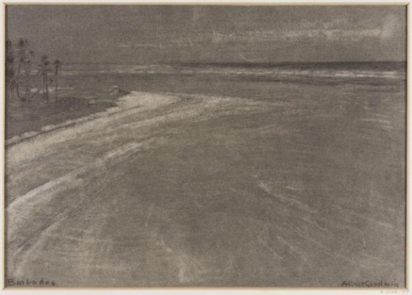 Barbados. A shore and seascape. | Goodwin, Albert RWS | V&A Explore The ...