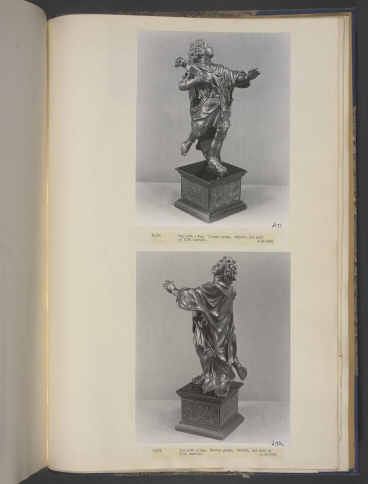 Ascanius with a dog | Unknown | V&A Explore The Collections