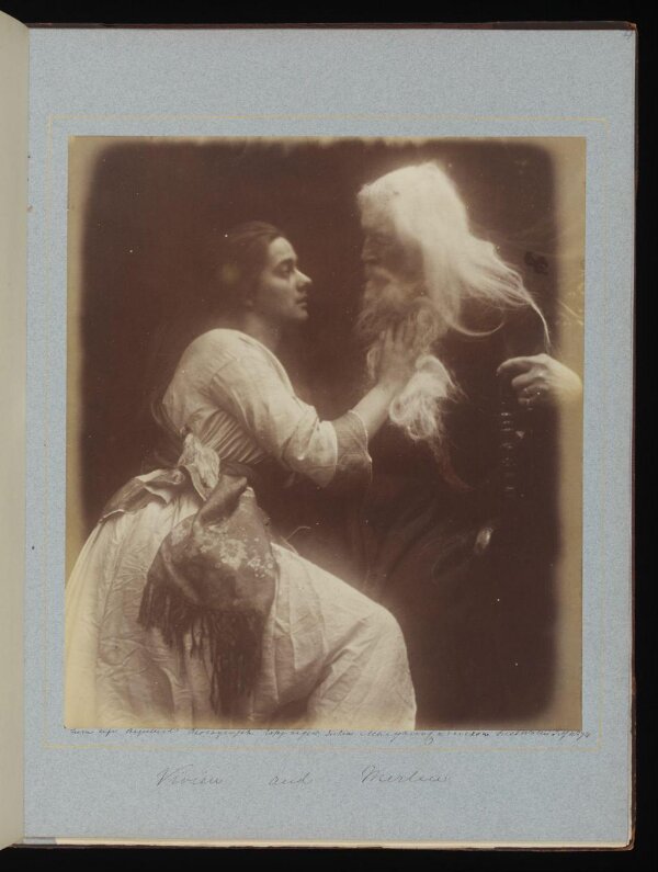 Vivien and Merlin | Cameron, Julia Margaret | V&A Explore The Collections