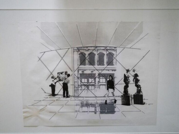 Architectural Drawing | Eva Jiřičná | V&A Explore The Collections