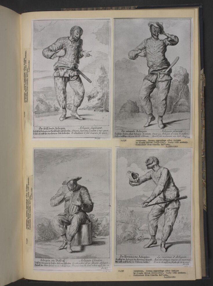 design for Scaramouche | Claude Gillot | V&A Explore The Collections