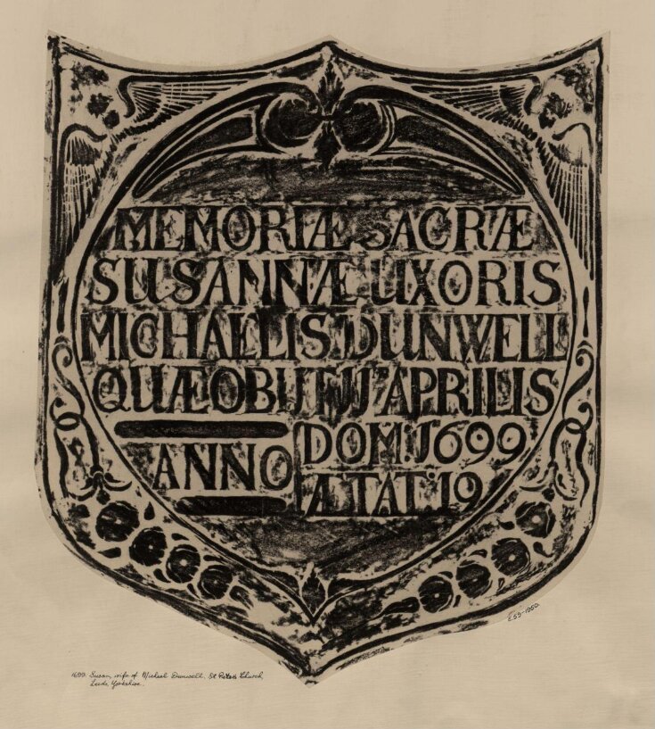 Susan, wife of Michael Dunwell | Unknown | V&A Explore The Collections