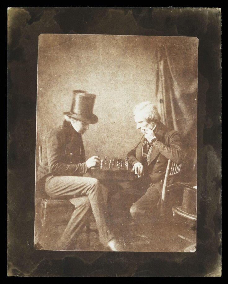 Chess Players (Claudet on right) | Claudet, Antoine-François-Jean | Fox ...