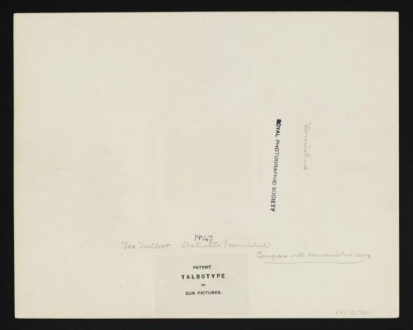 Statuette of a Mounted Knight | Fox Talbot, William Henry | V&A Explore ...