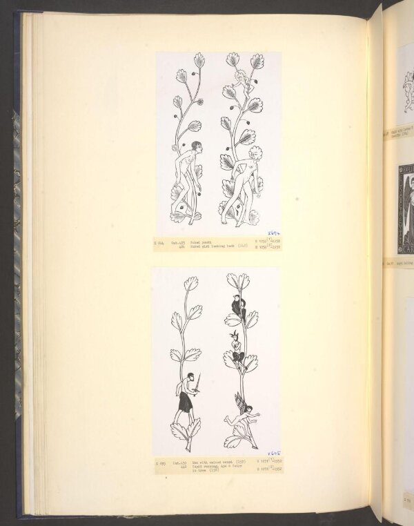 Cupid running, Ape and Satyr in Tree | Gill, Eric | V&A Explore The ...