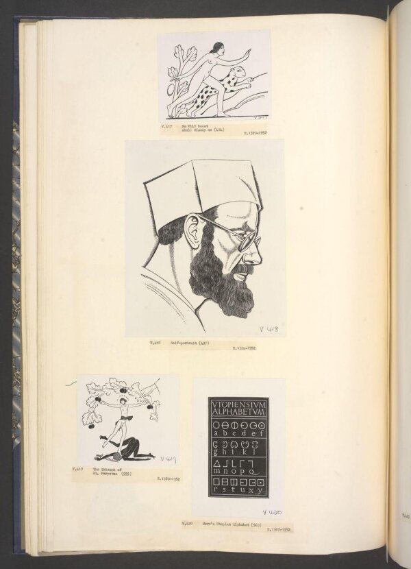 More's Utopian Alphabet | Gill, Eric | V&A Explore The Collections