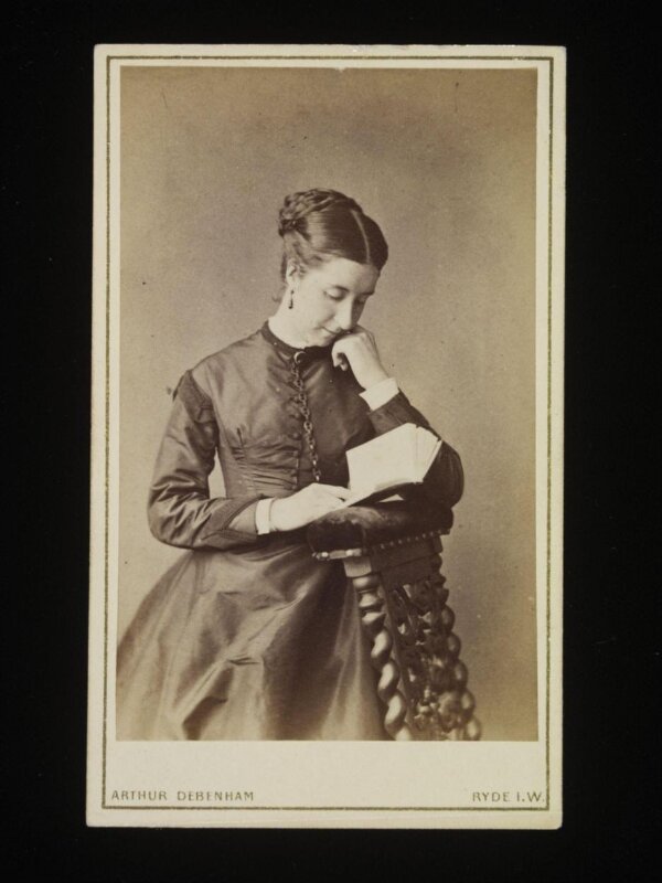 Portrait of a Woman, inscribed 'Annie, Sister' | Debenham, Arthur | V&A ...