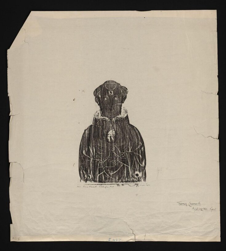 Thomas Chaworth, rector | Unknown | V&A Explore The Collections