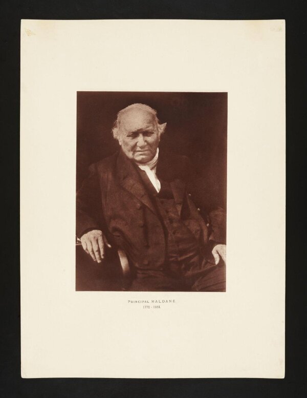 Principle Haldane of St. Andrews University | Hill, David Octavius ...