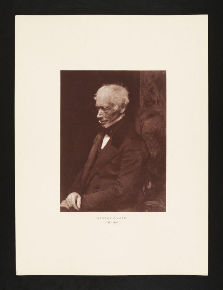 George Combe | Hill, David Octavius | Adamson, Robert | V&A Explore The ...